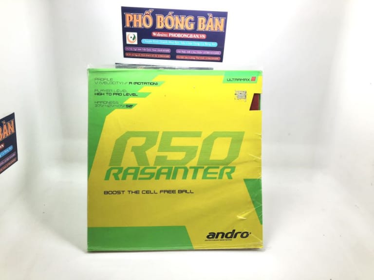 Andro Rasanter R50 | Phố Bóng Bàn